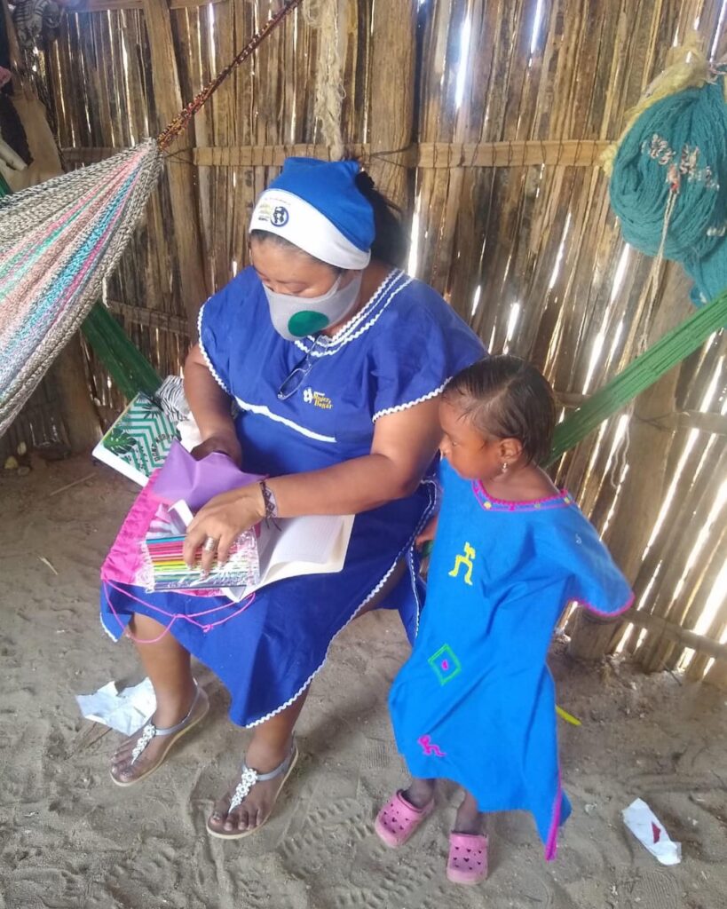 Our Wayuu children Initial education - Woman and Home Foundation